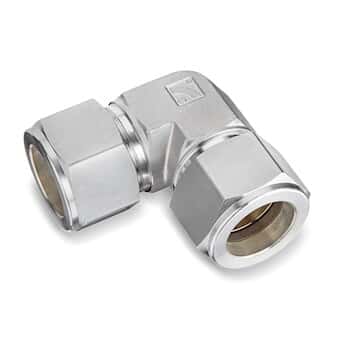SUPERLOK SUE Union Elbow Fittings, Stainless Steel from Cole-Parmer