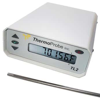 ThermoProbe Dual-Channel RTD Benchtop Thermometer - Cole-Parmer