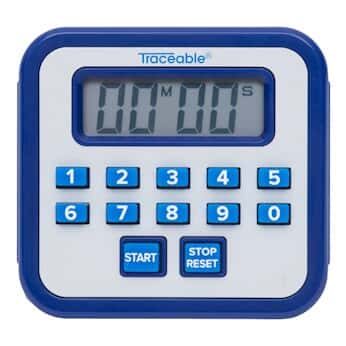 Traceable® Alarm Timer/Stopwatch with Calibration - Cole-Parmer