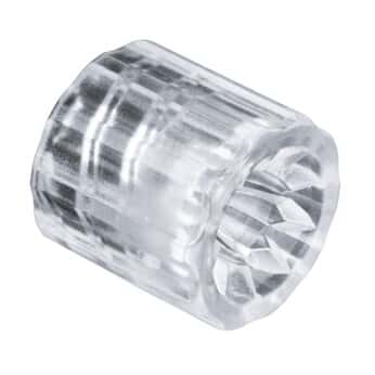 Value Plastics Finger Snap Luer Lock Ring, Polycarbonate from Cole ...