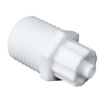 Value Plastics Male Luer Integral Lock Ring to NPT(M) Thread Adapters ...