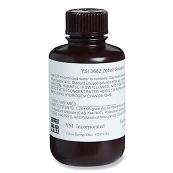 YSI Zobell ORP Calibration Solution - Cole-Parmer