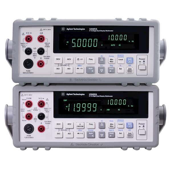Agilent U3401A and U3402A Benchtop Digital Multimeters - Cole-Parmer