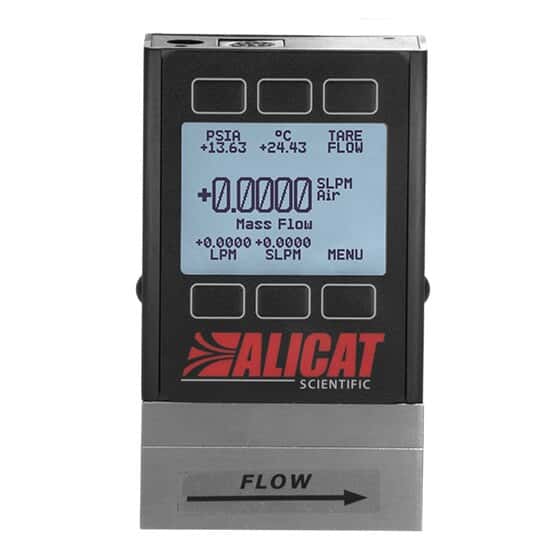 Alicat M-Series Mass Flowmeters with Digital Display, SLPM from Cole ...