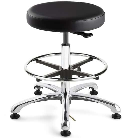 BEVCO ESD Vinyl Cleanroom Stools - Cole-Parmer