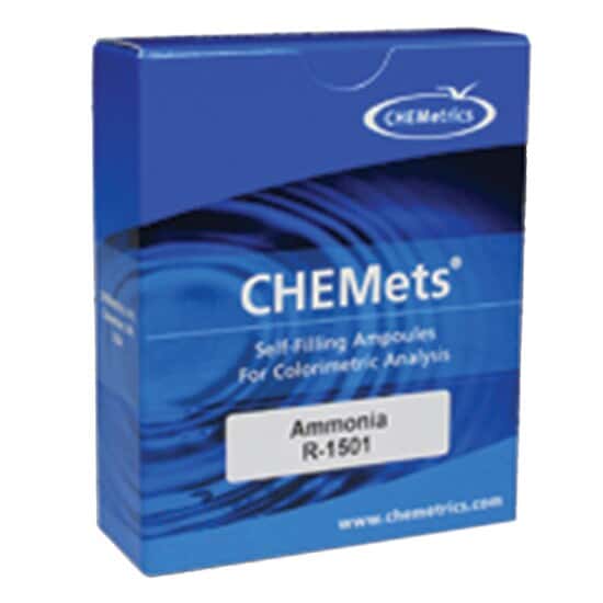CHEMets® Colorimetric Water Analysis Refill Kits - Cole-Parmer
