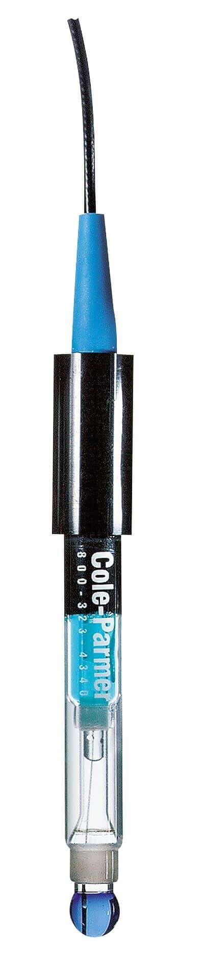 Cole-Parmer® 12-mm Glass Body, General Purpose, Double-Junction pH ...