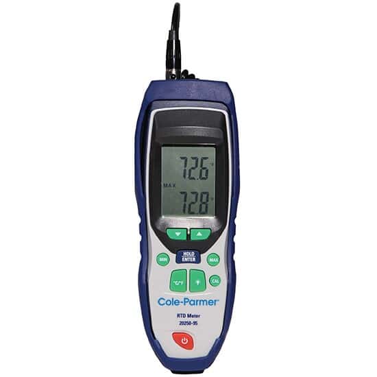 Digi-Sense Advanced Precalibrated RTD Thermometers - Cole-Parmer United ...