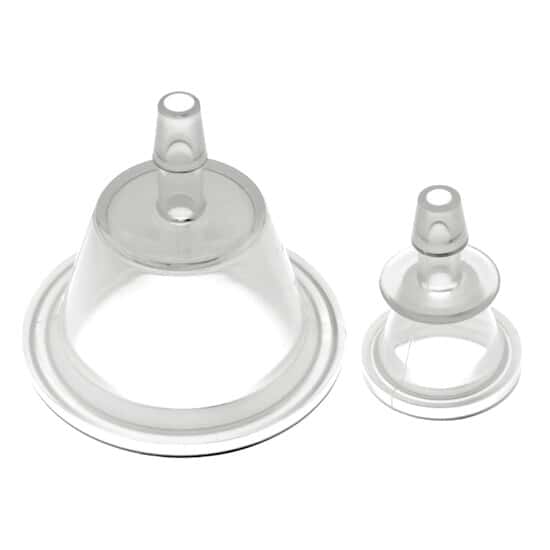 Cole-Parmer® Fittings, Sanitary to Monobarb Adapter, Polypropylene from ...