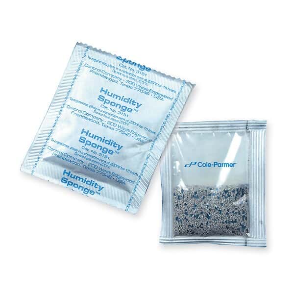 Cole-Parmer® Humidity Sponges and Dessicant Bags - Cole-Parmer