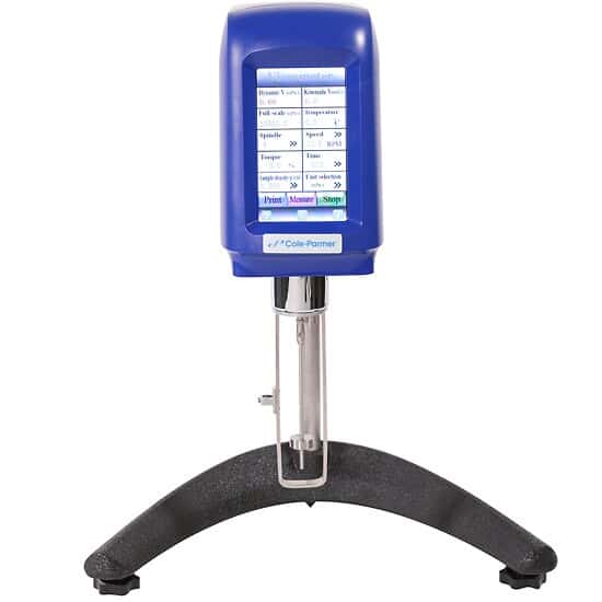 Cole-Parmer® Intelligent Touch-Screen Rotary Viscometers from Cole ...