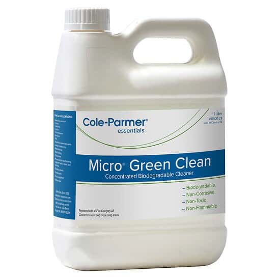 Cole-Parmer® Micro Green Clean Biodegradable Cleaner from Cole-Parmer