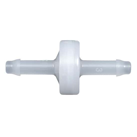 Cole-Parmer® Miniature Check Valves, Hose Barb, PVDF and Viton® from ...