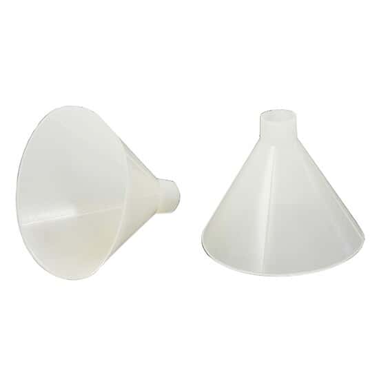 Cole-Parmer® Powder Funnels, PP and HDPE from Cole-Parmer
