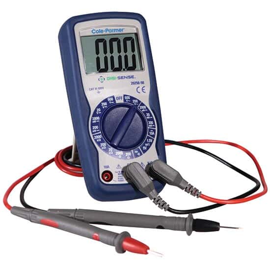 Cole-Parmer® Precalibrated Compact Digital Multimeters from Cole-Parmer ...