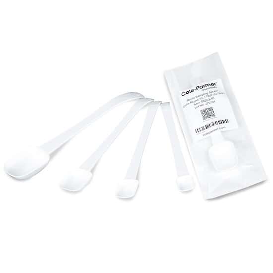 Sterile Sampling Spoons, Polystyrene (PS) - Cole-Parmer United Kingdom