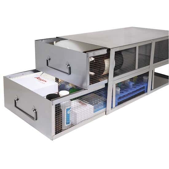 Cole-Parmer® Upright Freezer Bin Racks from Cole-Parmer