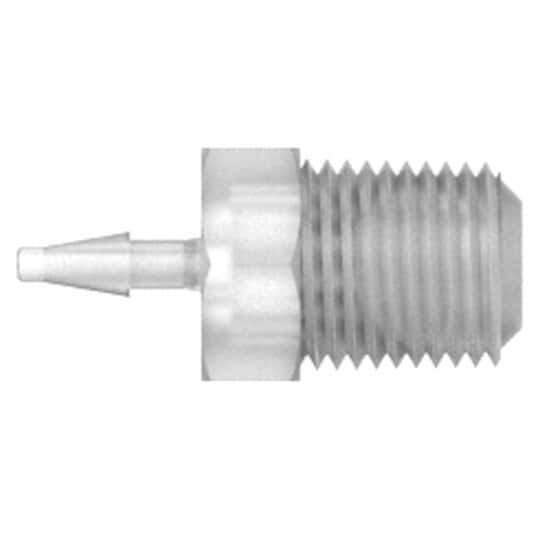 Cole-Parmer® VapLock™ Adapter Fittings, Hose Barb to Threaded NPT(M ...