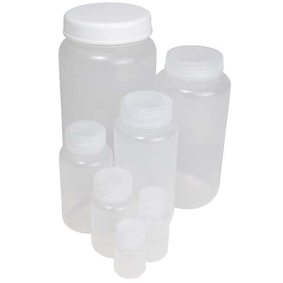 Cole-Parmer® Wide-Mouth Plastic Bottles, PP from Cole-Parmer United Kingdom