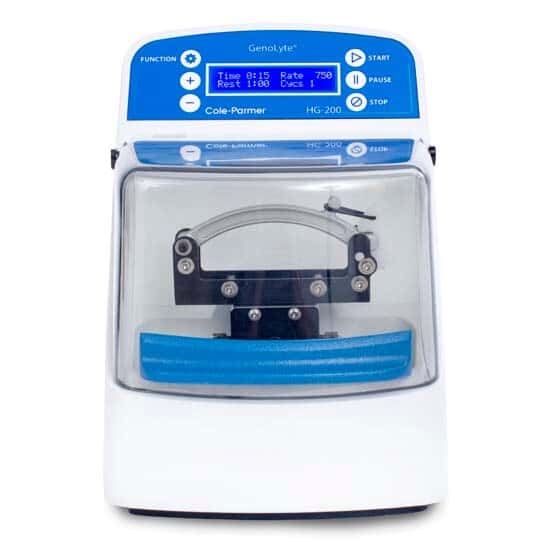 Cole-Parmer® SamplePrep HG-200 GenoLyte® Compact Tissue Homogenizer and Cell Lyser from Cole-Parmer