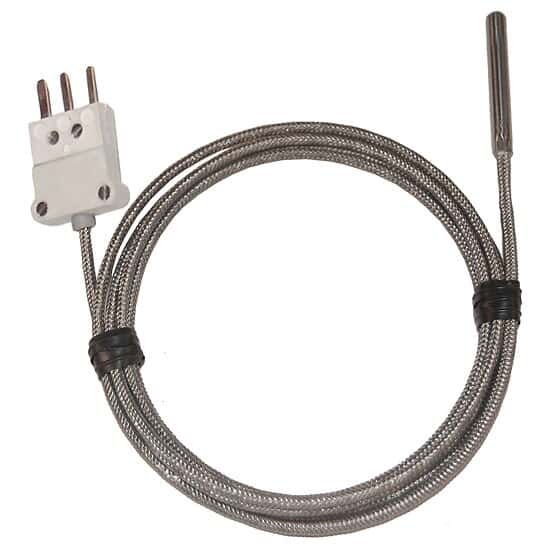 Digi-Sense® Special-Purpose RTD Probes with Braided Cables from Cole-Parmer