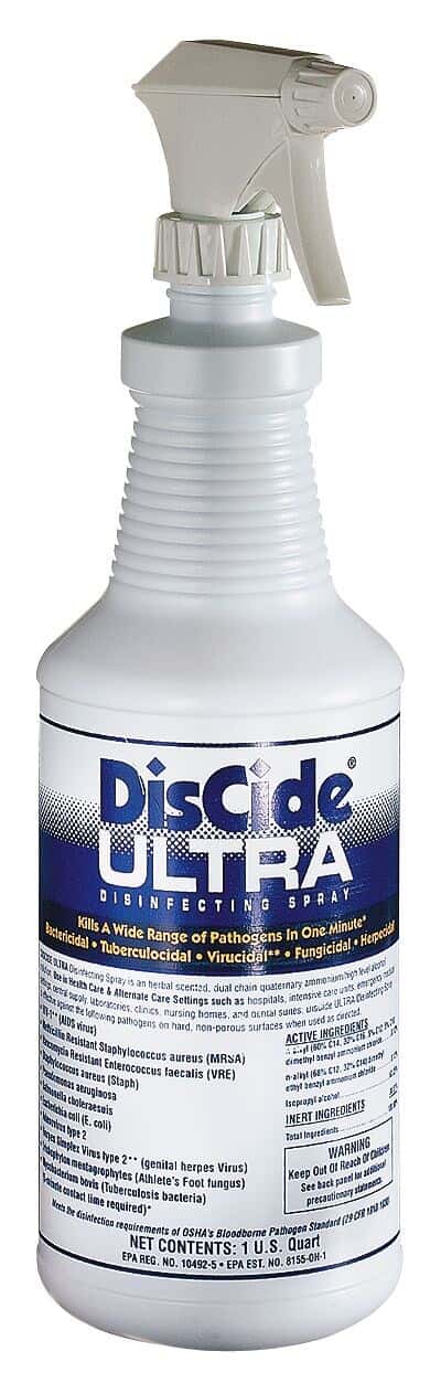 DisCide ULTRA Disinfecting Towelette and Sprays - Cole-Parmer