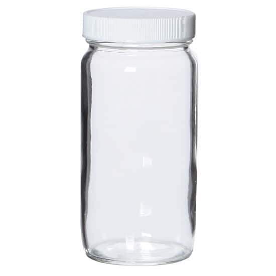 Environmental Express® Straight-Sided, Wide-Mouth, Glass Bottles from ...