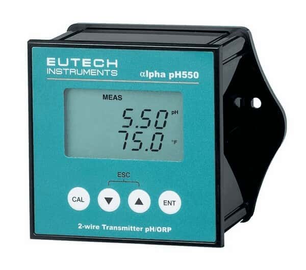 Eutech Instruments pH 550 1/4-DIN Monitor - Cole-Parmer