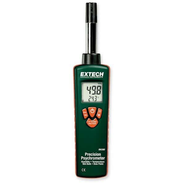 Extech Precision Thermohygrometer with Dew Point and Wet Bulb - Cole-Parmer