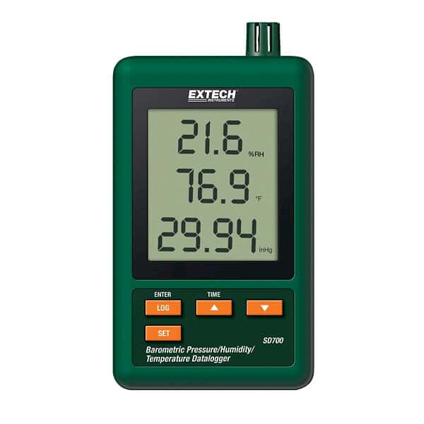 Extech Temperature/Humidity/Barometric Pressure Data Logger - Cole-Parmer