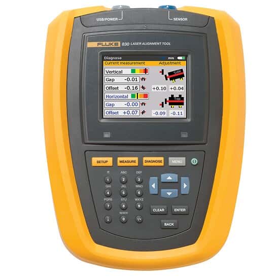 Fluke 830 Laser Shaft Alignment Tool - Cole-Parmer