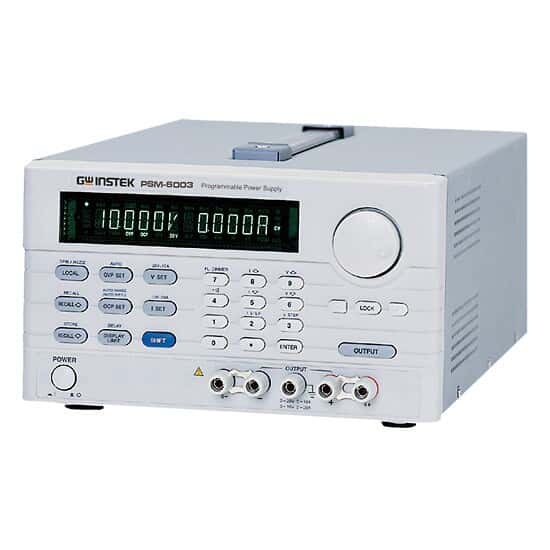 GW Instek PSM Series Dual-Range Programmable DC Power Supplies - Cole ...