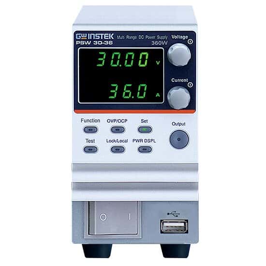 GW Instek PSW Series Multirange DC Power Supplies - Cole-Parmer