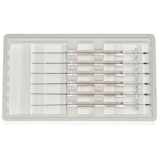 Hamilton® Microliter Syringes for Agilent GC Autosamplers with Cemented ...
