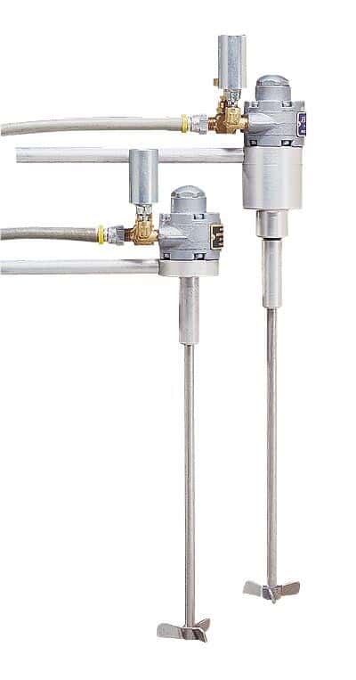 Hazardous-Duty Gear-Drive Air Motor Mixers - Cole-Parmer
