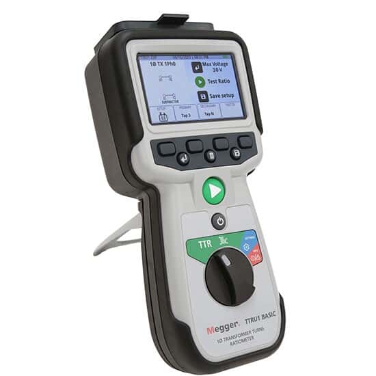 Megger TTRU1 Handheld Transformer Turns Ratiometer (TTR) Test Sets from ...