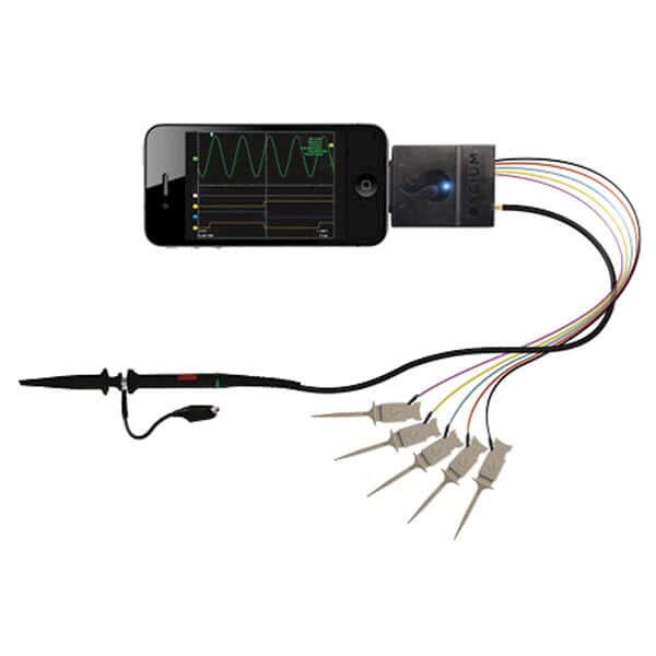 Oscium Mixed Signal Oscilloscope Module for Apple iOS devices - Cole-Parmer