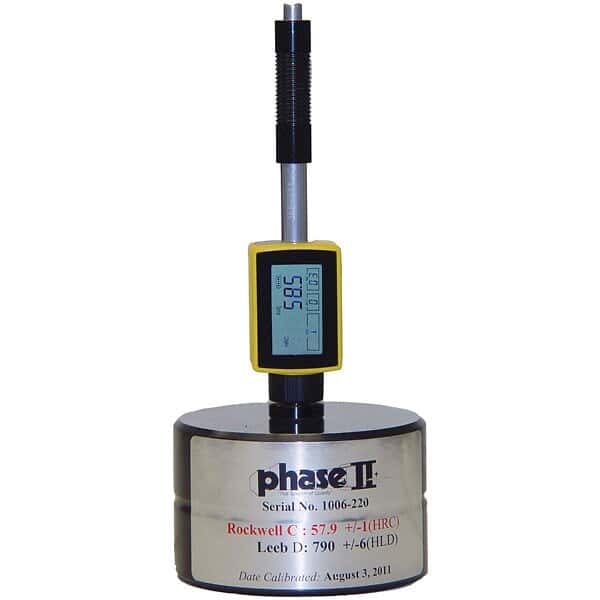 Phase II Mini-Integrated Portable Hardness Tester - Cole-Parmer