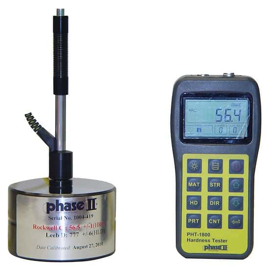 Phase II PHT-1800 Portable Digital Hardness Tester - Cole-Parmer