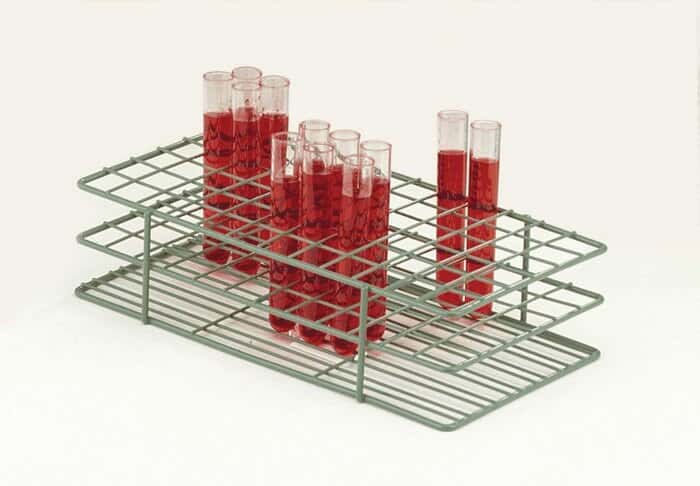 Poxygrid Test Tube Racks, Epoxy-coated steel - Cole-Parmer