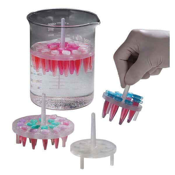 Floating Microtube Racks, polymethylpentene - Cole-Parmer