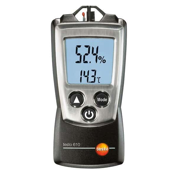 Testo Pocket-Line Thermohygrometer Meter - Cole-Parmer India