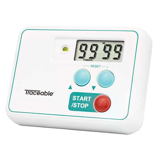 Traceable® Continuous Visual Alarm Timer With Calibration Cole Parmer