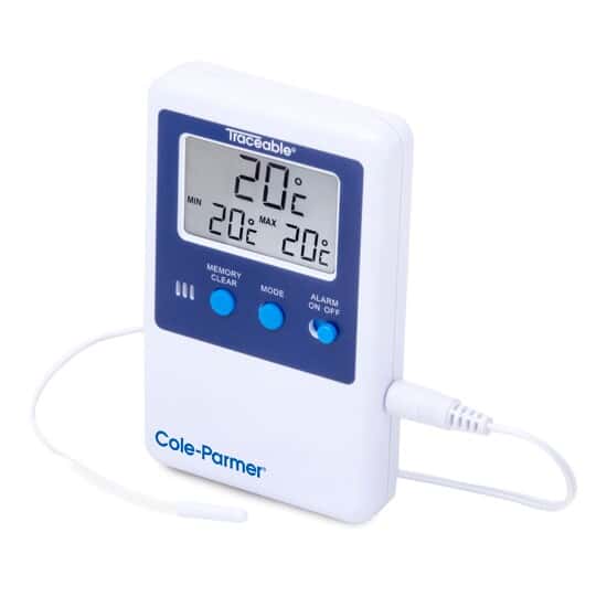 Traceable® Digital Thermometers with Calibration from Cole-Parmer