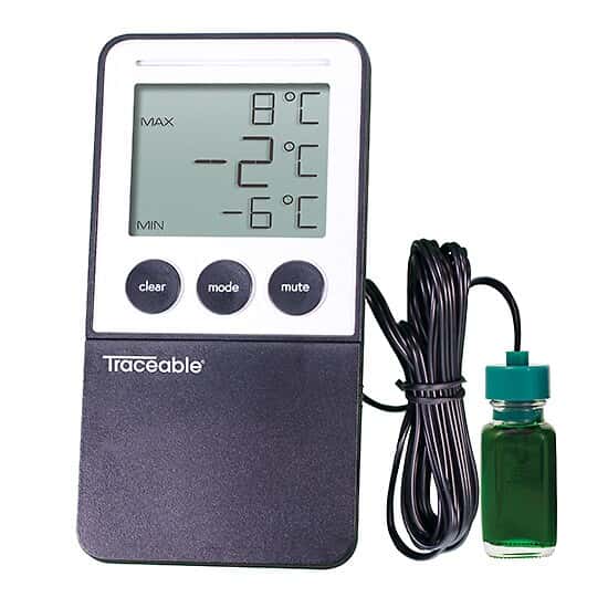 Traceable® Refrigerator/Freezer Digital Thermometers from Cole-Parmer