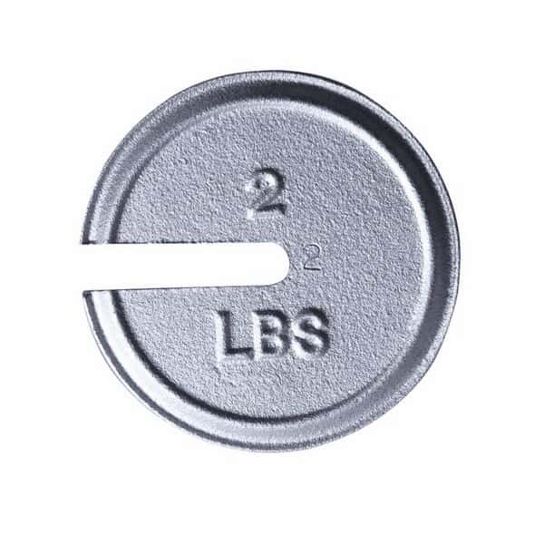 Troemner Class-6 Avoirdupois Cast Iron Slotted Weights - Cole-Parmer