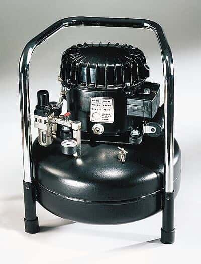 Ultra-Quiet Air Oil-lubricated Compressors with Storage Tank - Cole-Parmer