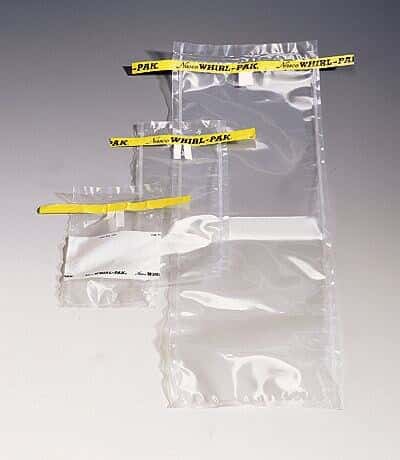 Whirl Pak Bags without labels - Cole-Parmer