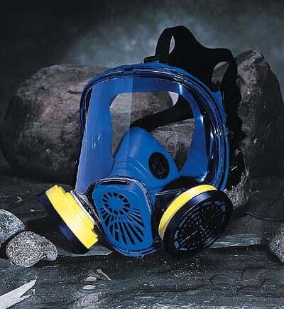 WillsonMax 8100 Series Five-Strap Full-Facepiece Respirators - Cole-Parmer