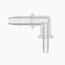 Cole-Parmer® Cleanroom Hose Barb Fittings, Reducing Elbow, Animal ...